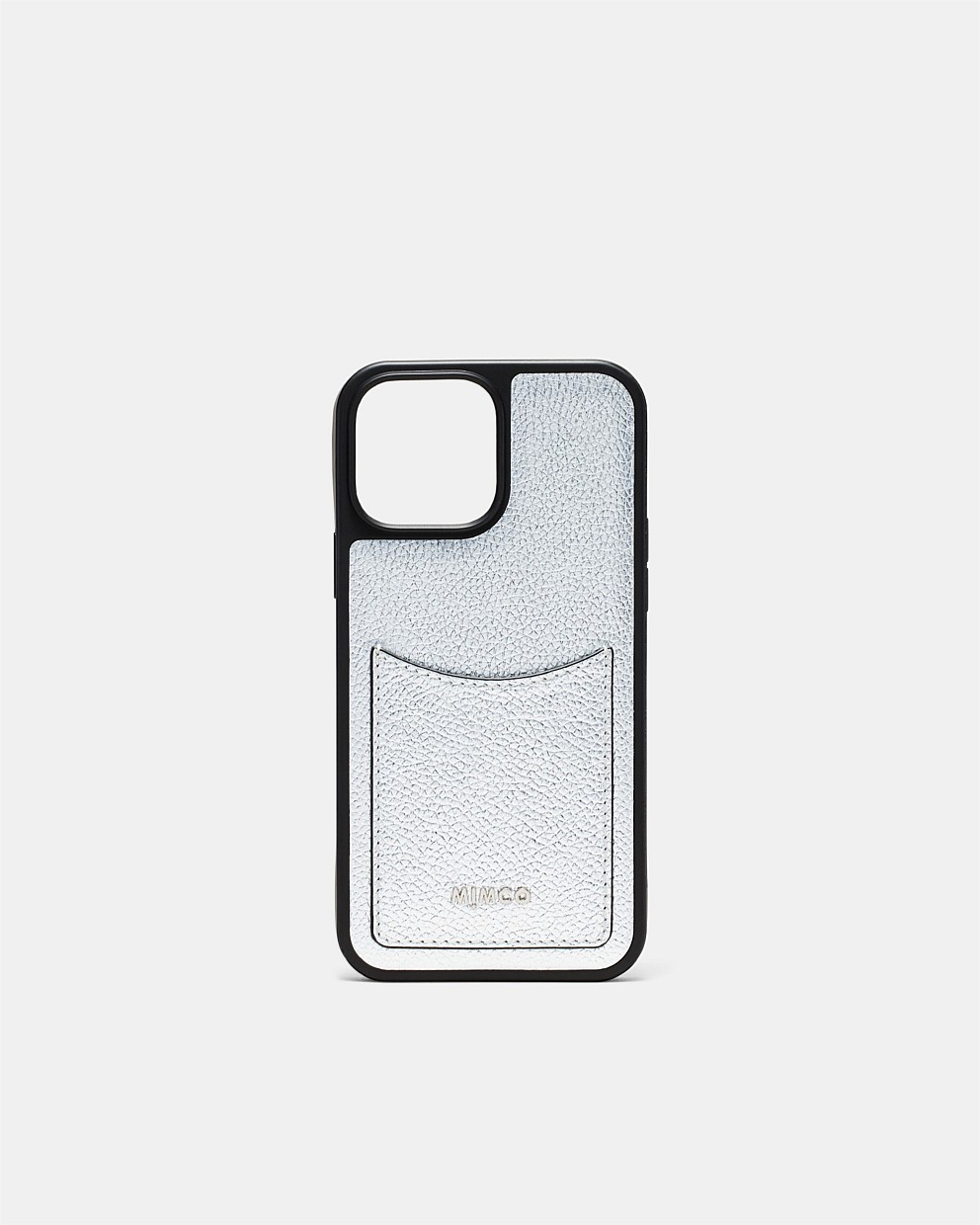 Silver Joy Card Phone Case For iPhone 13 Pro Max - Sale | Mimco Silver Joy Card Phone Case For iPhone 13 Pro Max - Sale | Mimco